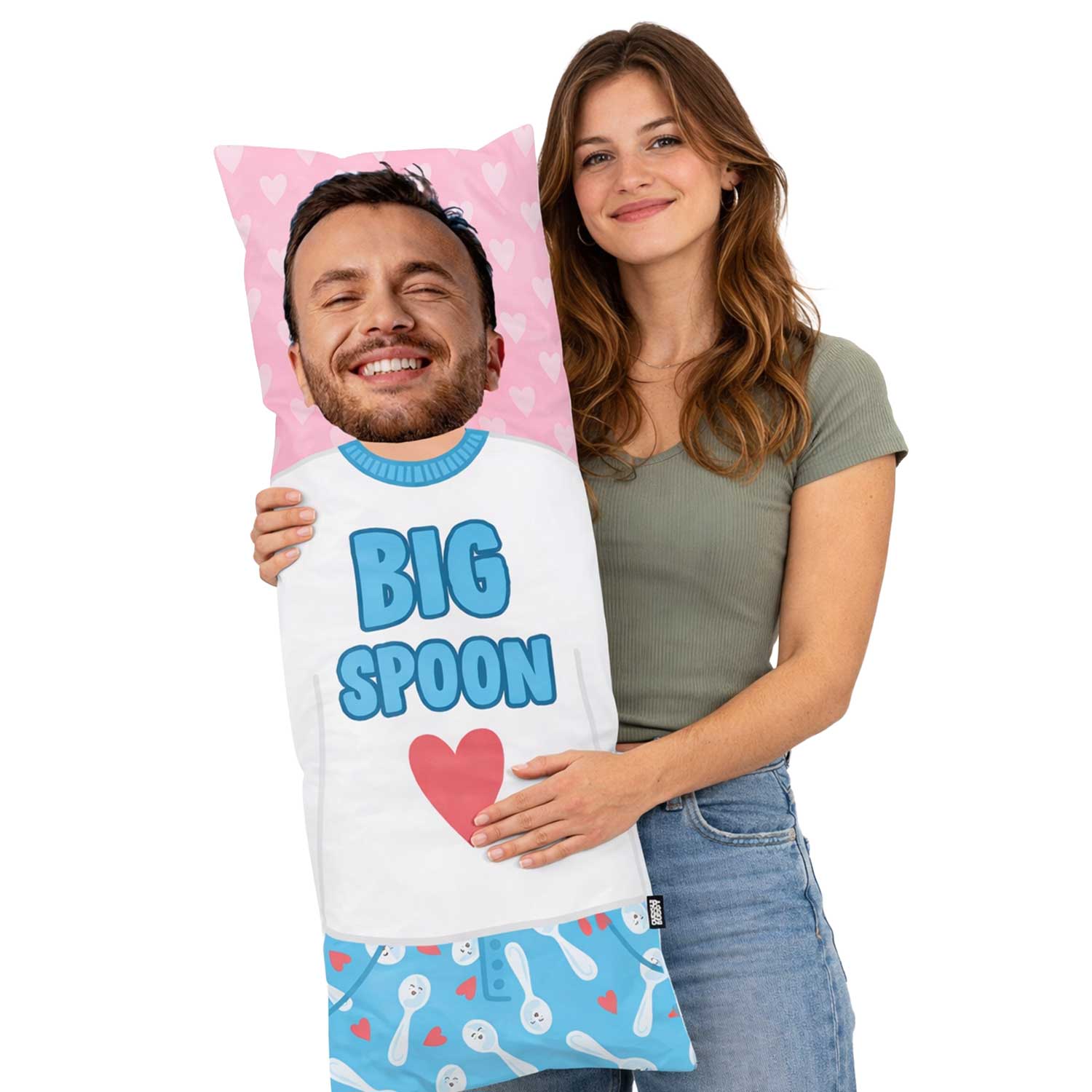 Big Spoon Cuddle Buddy - Custom Body Pillow – Snugzy