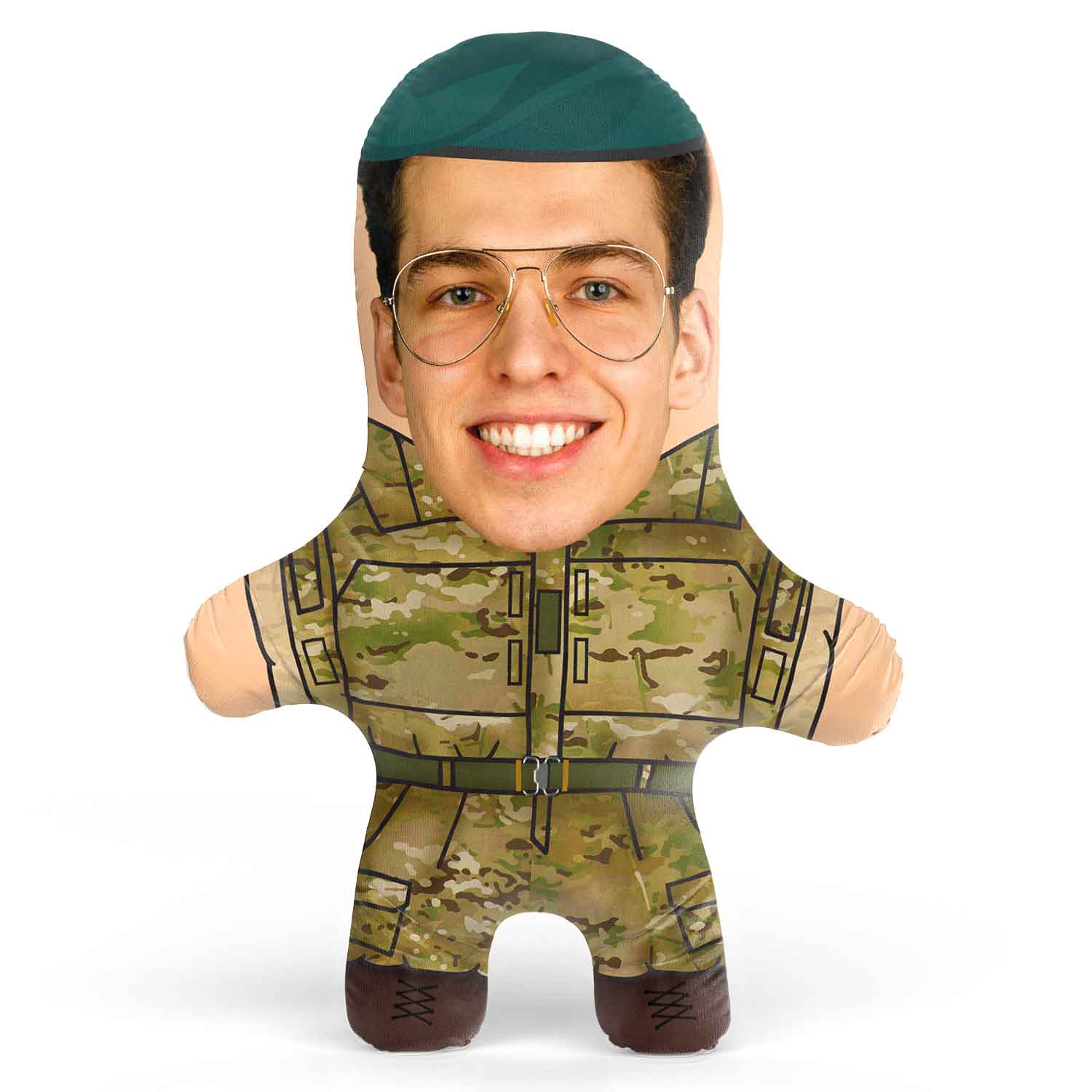 British Army Combat Outfit Face Pillow – Snugzy