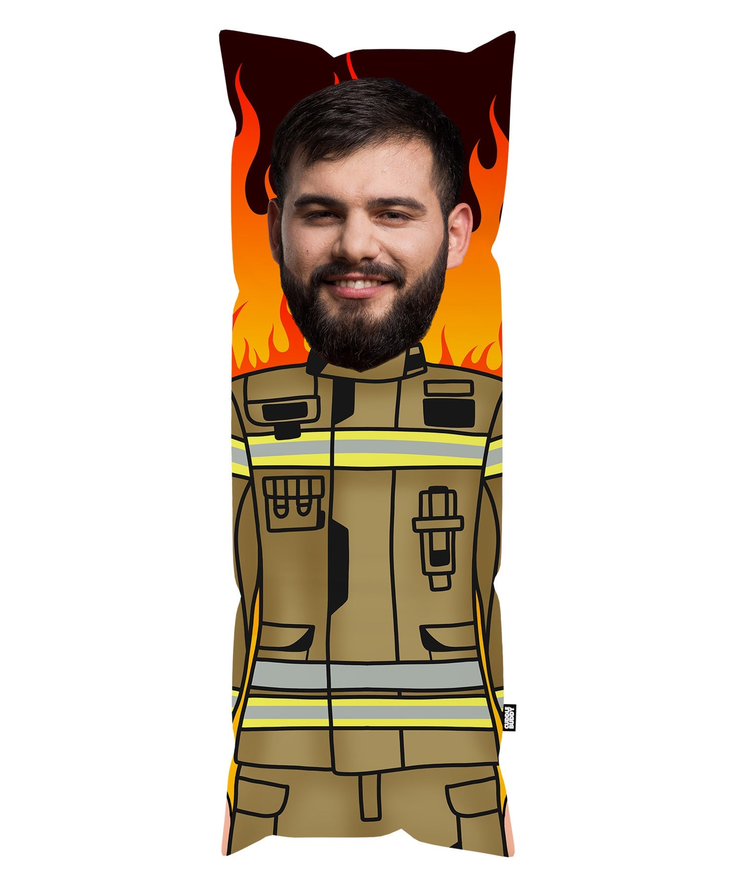 Firefighter Custom Body Pillow - Custom Pillow – Snugzy