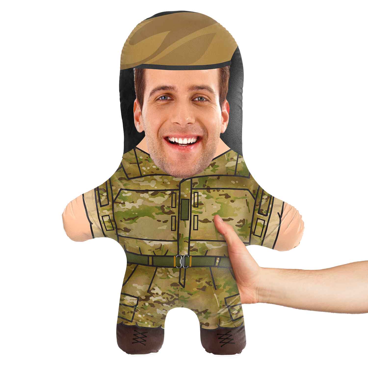 British Army Combat Outfit Face Pillow – Snugzy