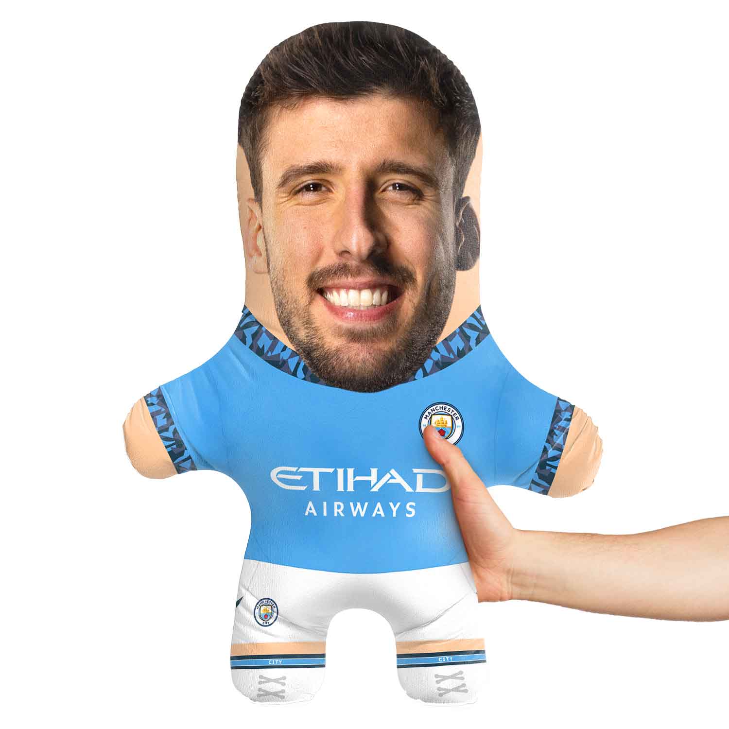 Ruben Dias Face Pillow | Unique Man City Gifts – Snugzy