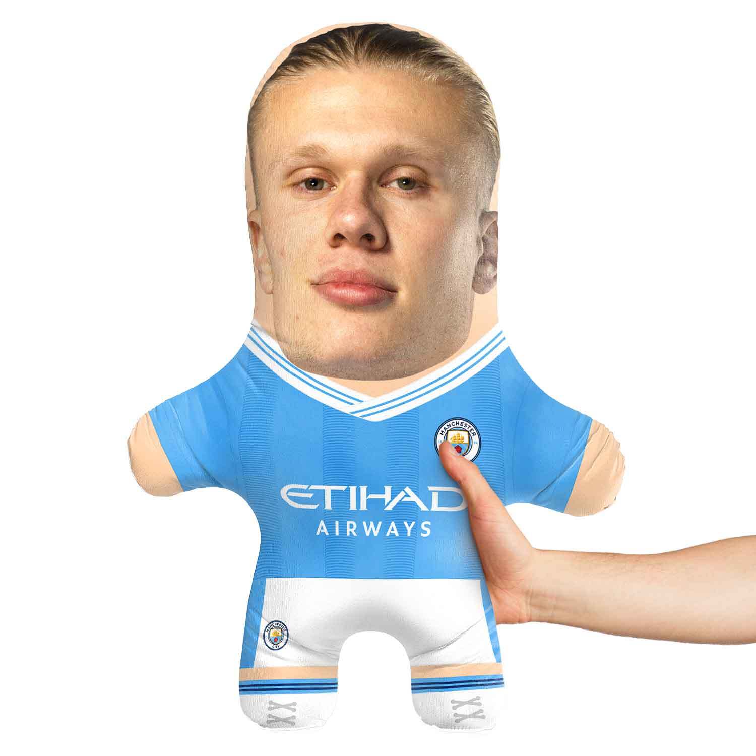 Erling Haaland Mini Me Doll | Personalised Man City Gifts – Snugzy