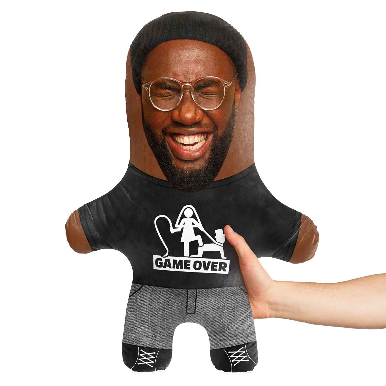 Game Over Snugzy | Personalised Face Pillow