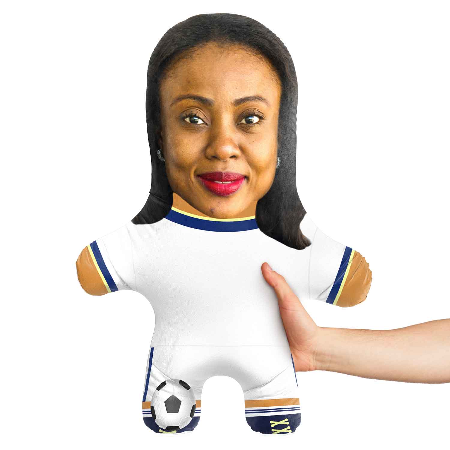 The Peacocks Football Kit Snugzy | Personalised Mini Me Doll