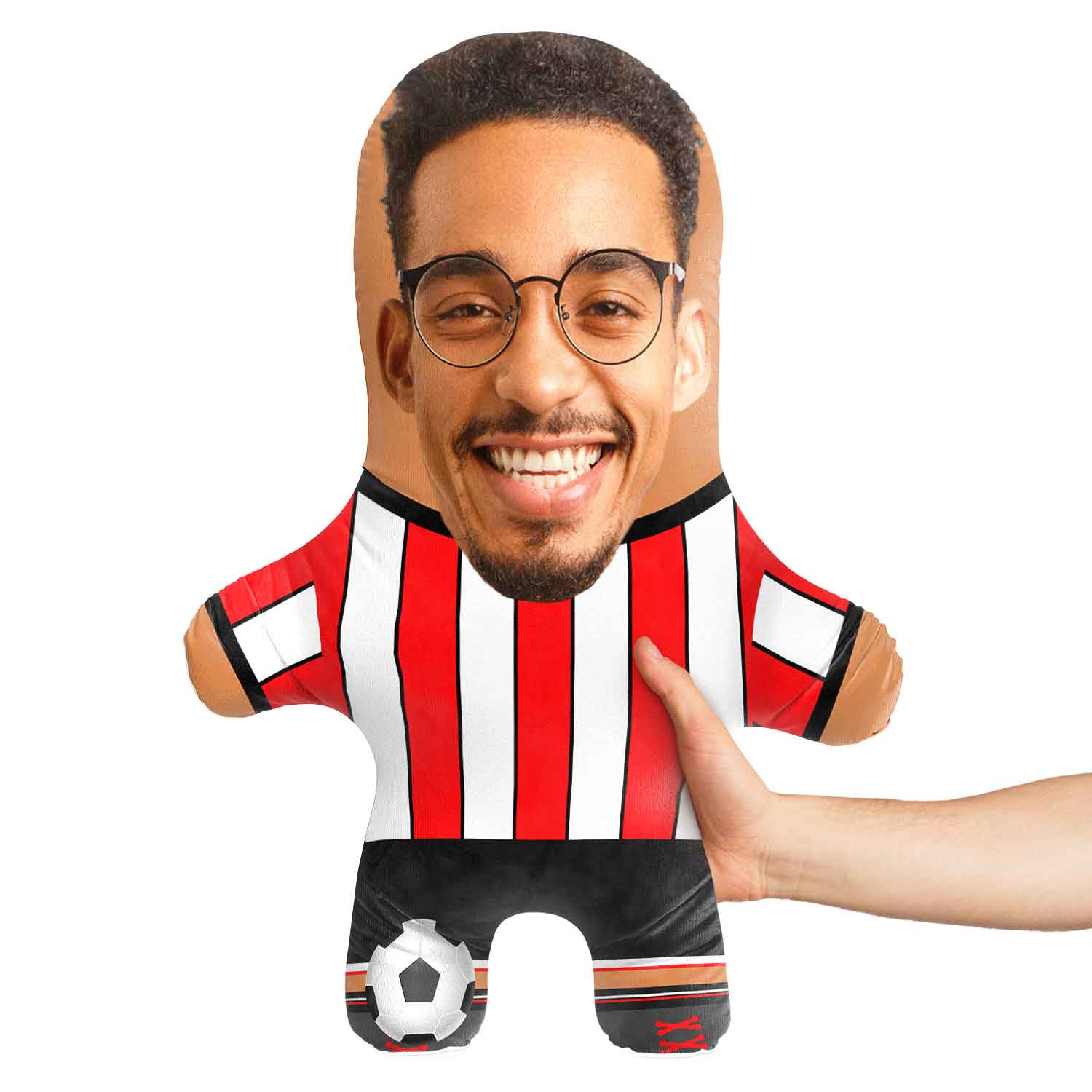 The Blades Football Kit Snugzy | Personalised Face Pillow