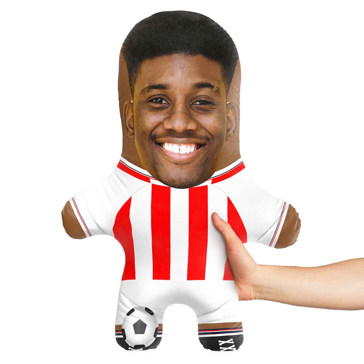 The Potters Football Kit Snugzy | Personalised Face Pillow