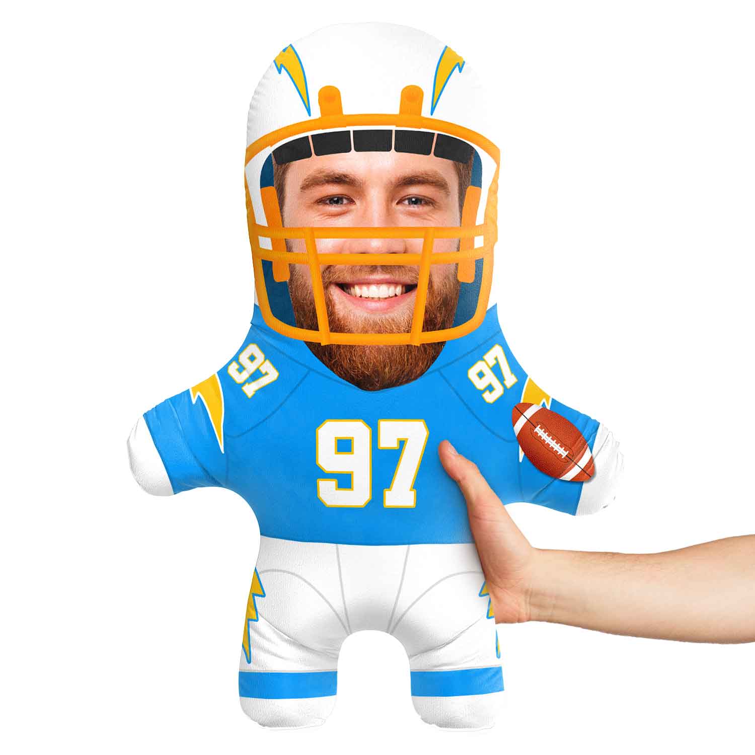 Los Angeles U.S Football Snugzy | Personalised Face Pillow