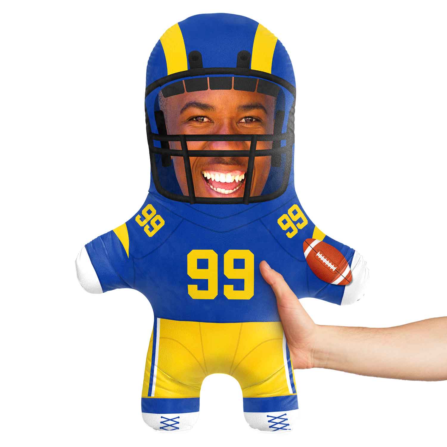 Los Angeles U.S Football Snugzy | Personalised Mini Me Doll