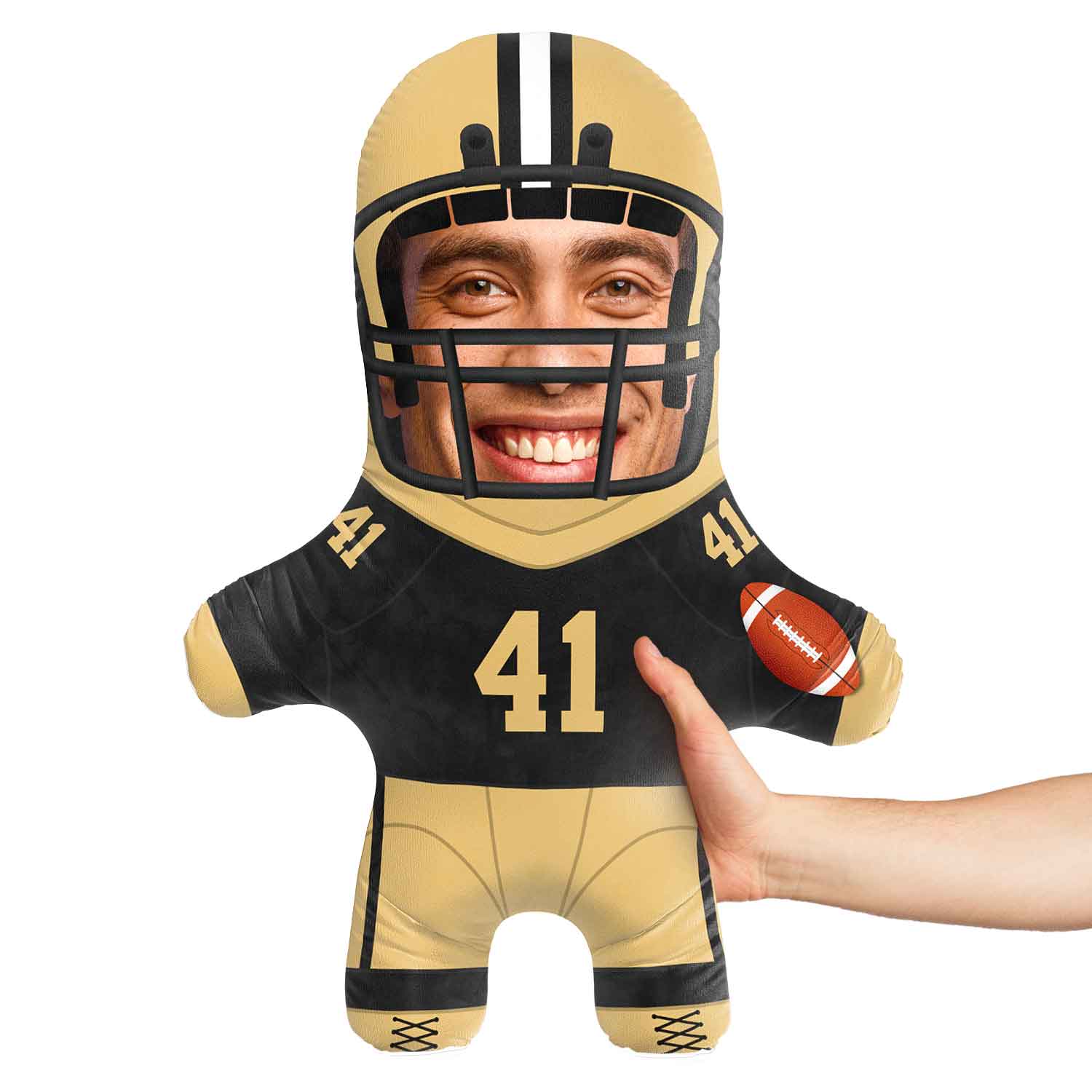 New Orleans U.S Football Snugzy | Personalised Face Pillow