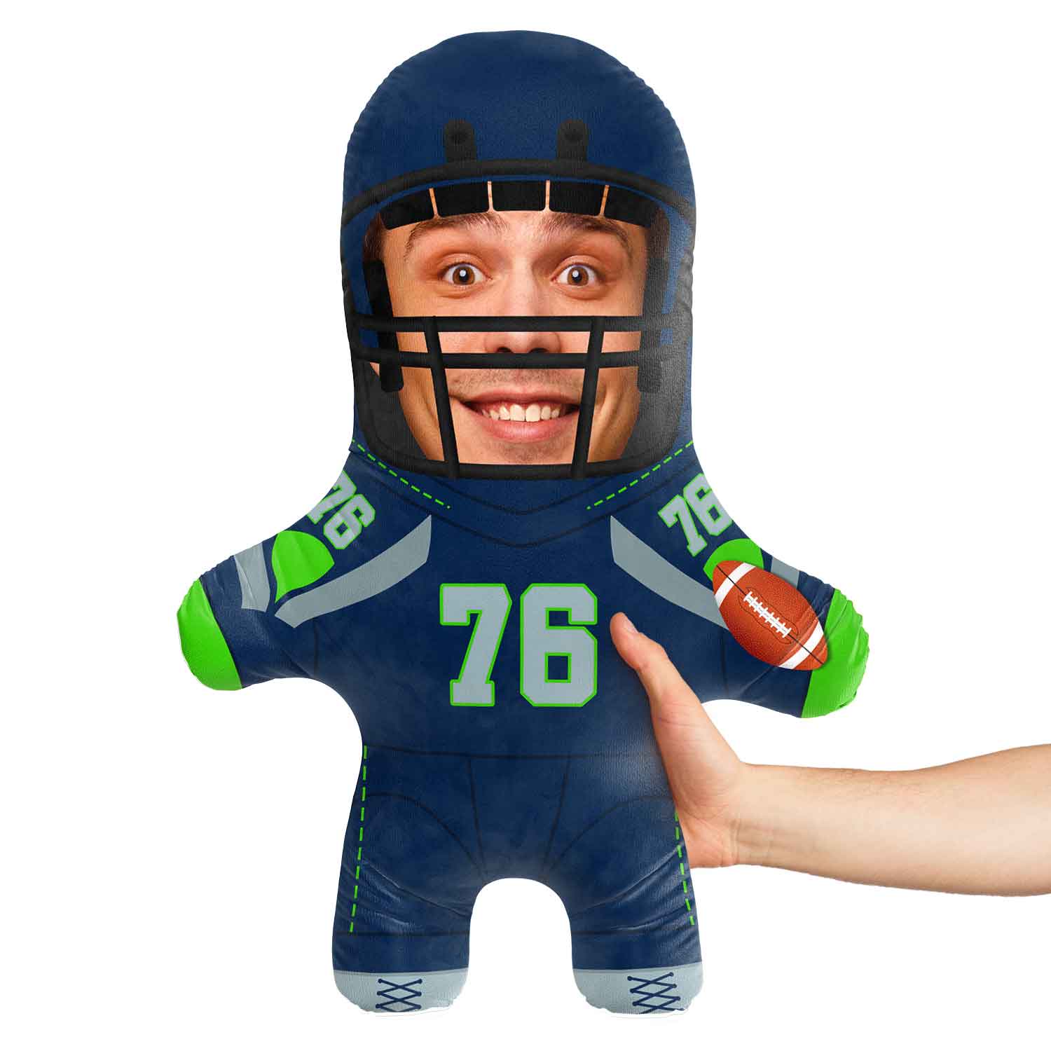 Seattle U.S Football Snugzy | Personalised Mini Me Doll
