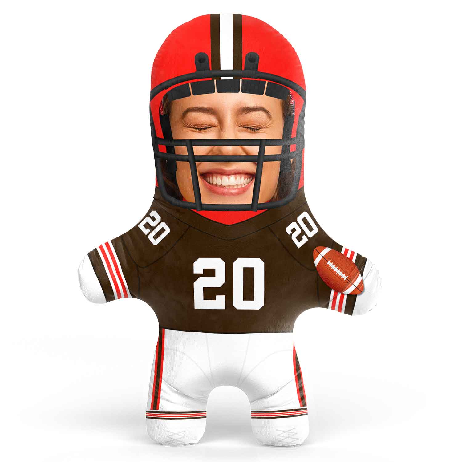 Cleveland U.S Football Snugzy | Personalised Face Pillow