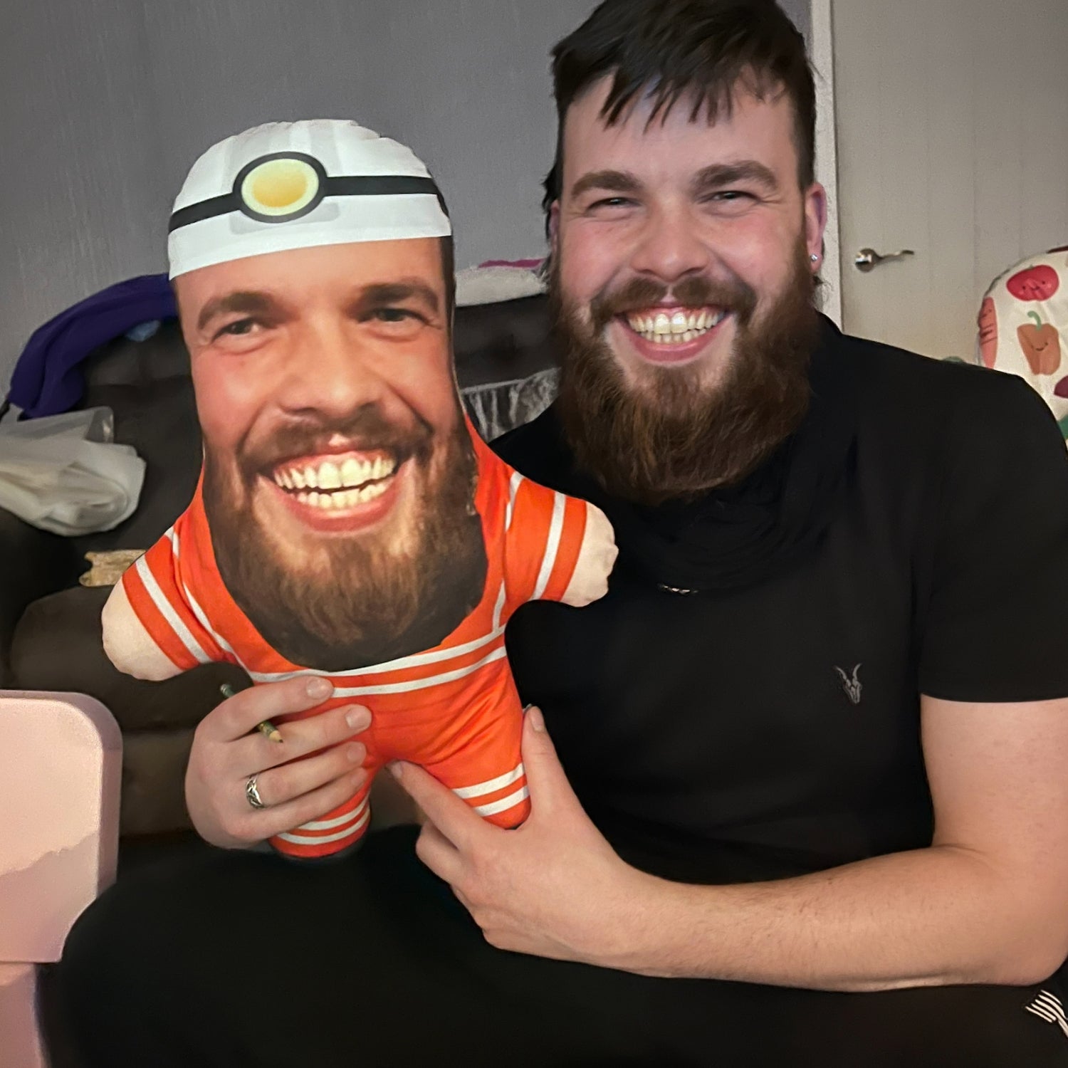 Railway Worker Face Pillow | Personalised Face Pillow – Snugzy