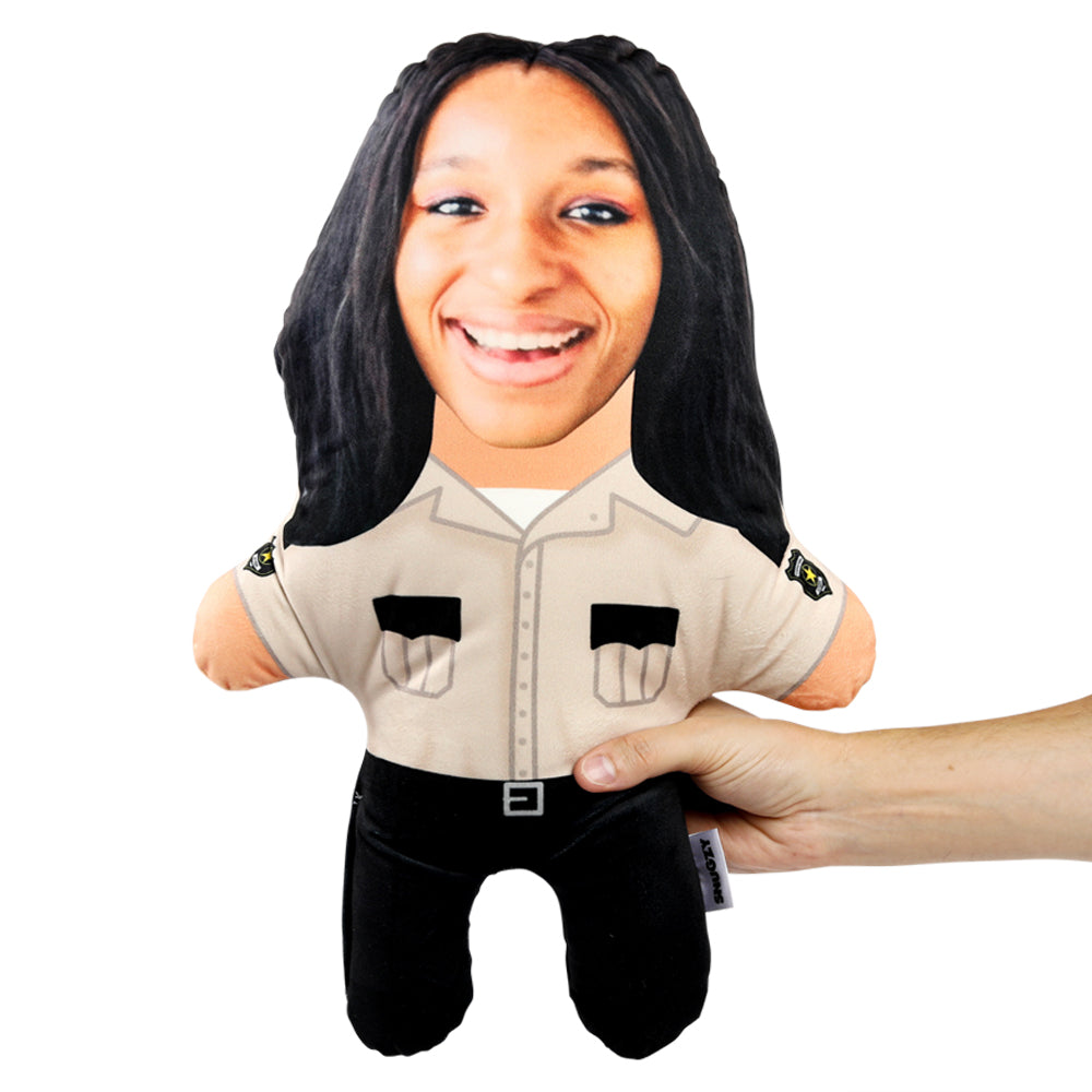 Correctional Officer USA Face Pillow | Personalised Snugzy