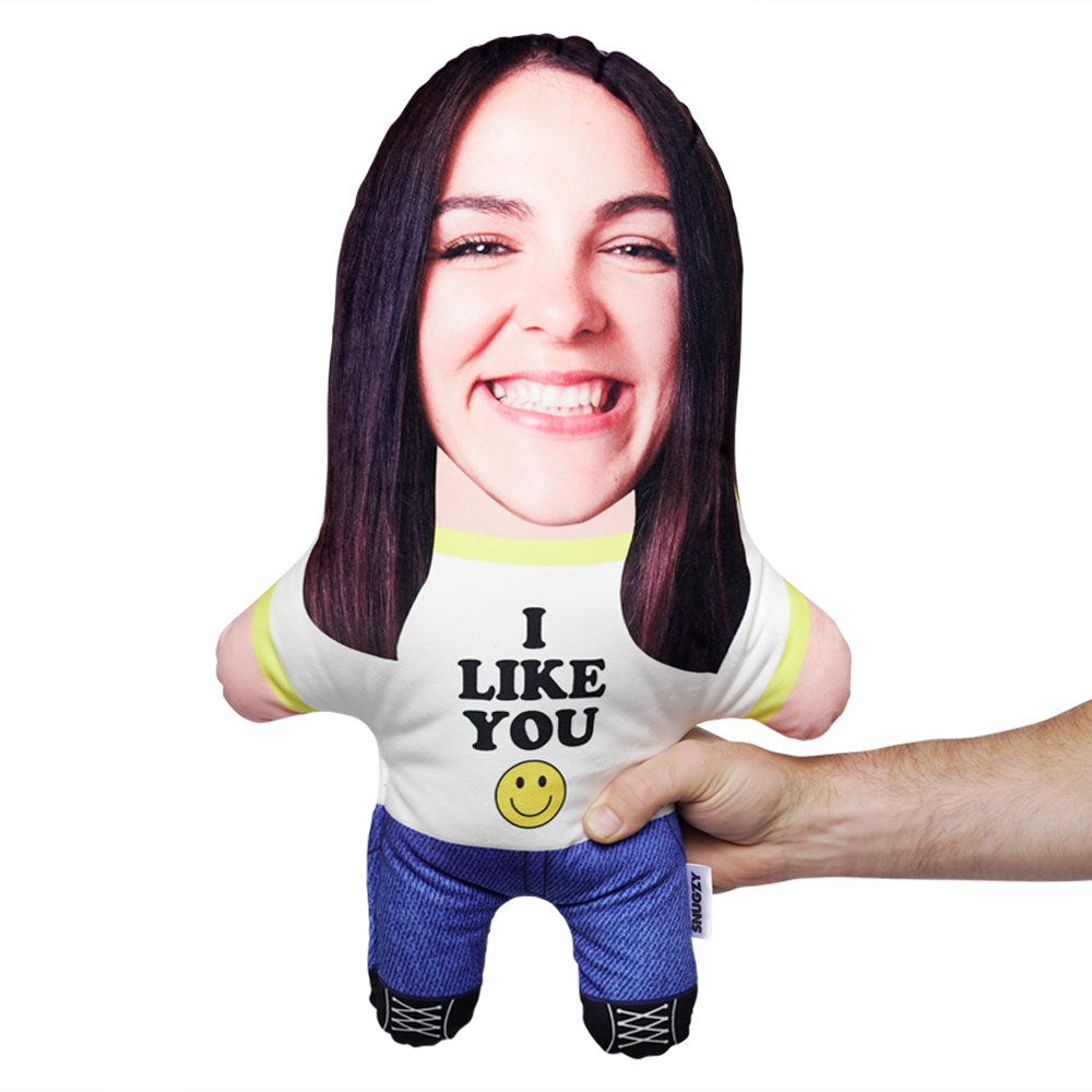 I Like You Face Pillow | Personalised Face Pillow – Snugzy