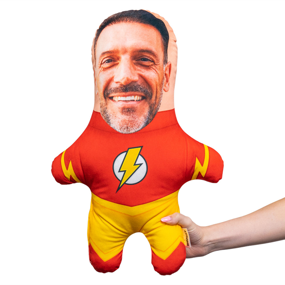 Flash Face Pillow | Personalised Flash Doll – Snugzy