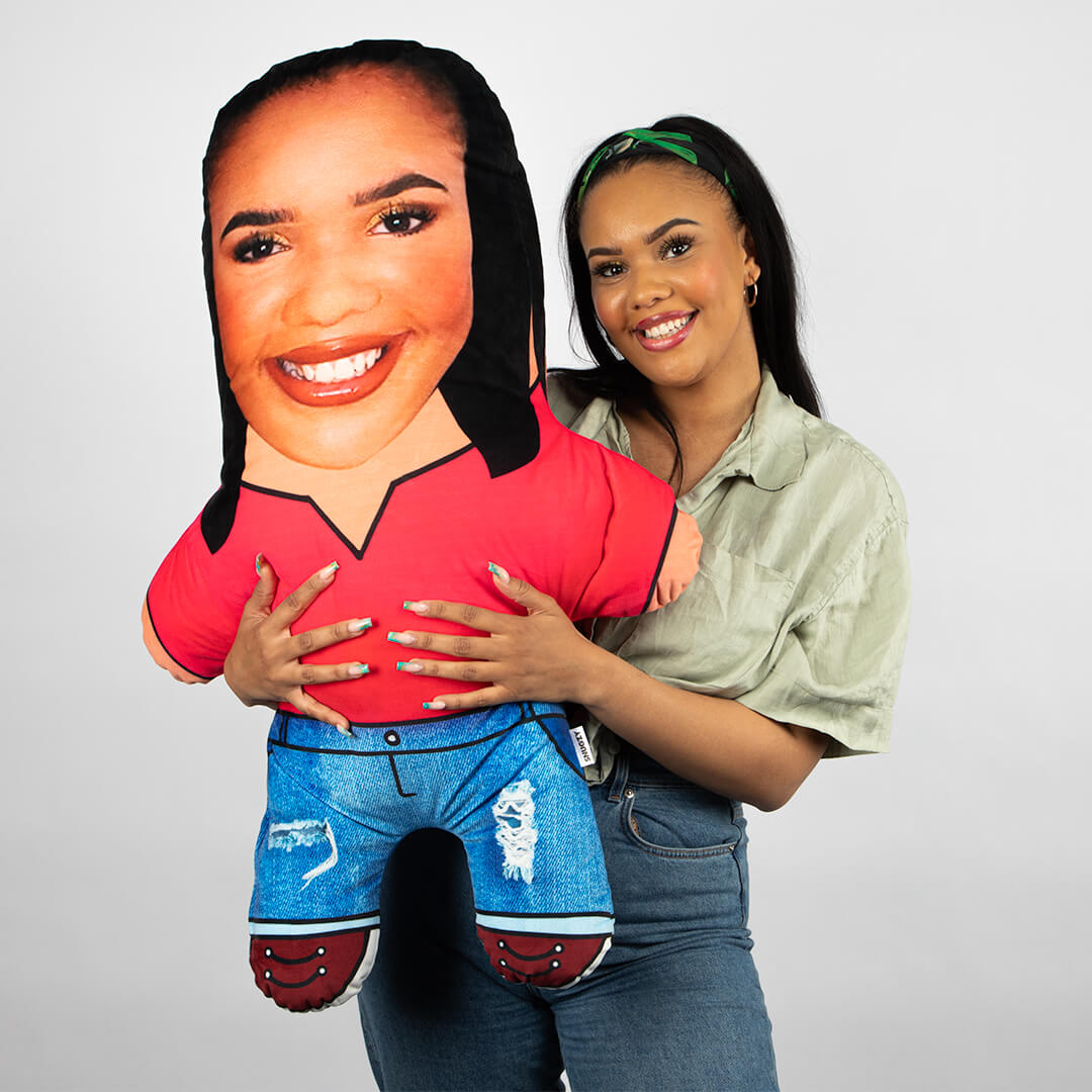 Giant Girl Cushion | Personalised Female Cushion – Snugzy