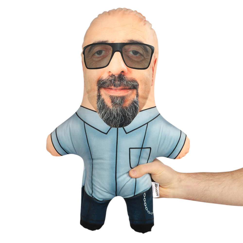 Homie Collared Shirt Face Pillow | Personalised Homie Snugzy