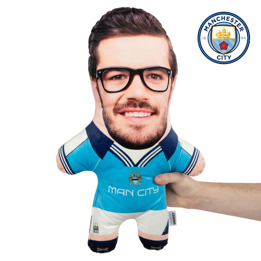 Man City 2000 Face Pillow | Personalised Man City Gift – Snugzy
