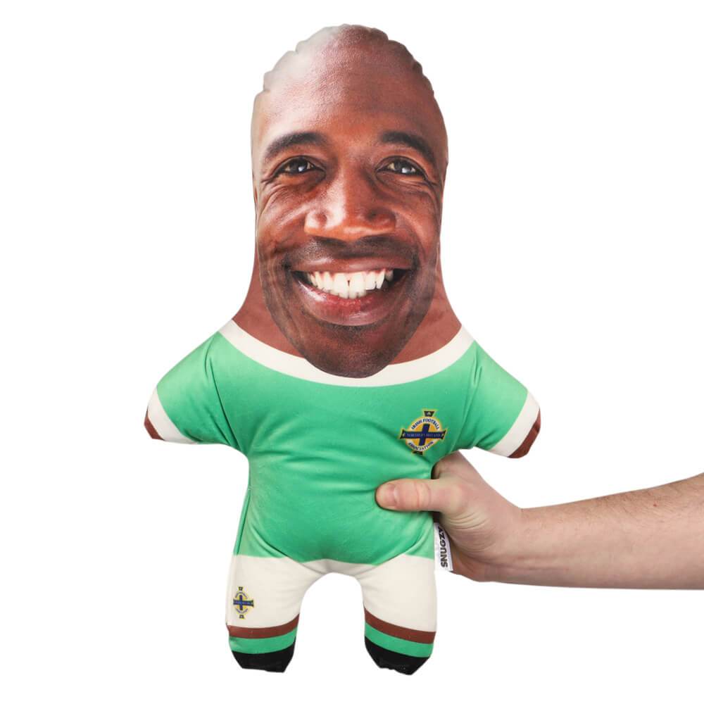 Northern Ireland Football Face Pillow | Custom Irish FA 1971 Kit – Snugzy