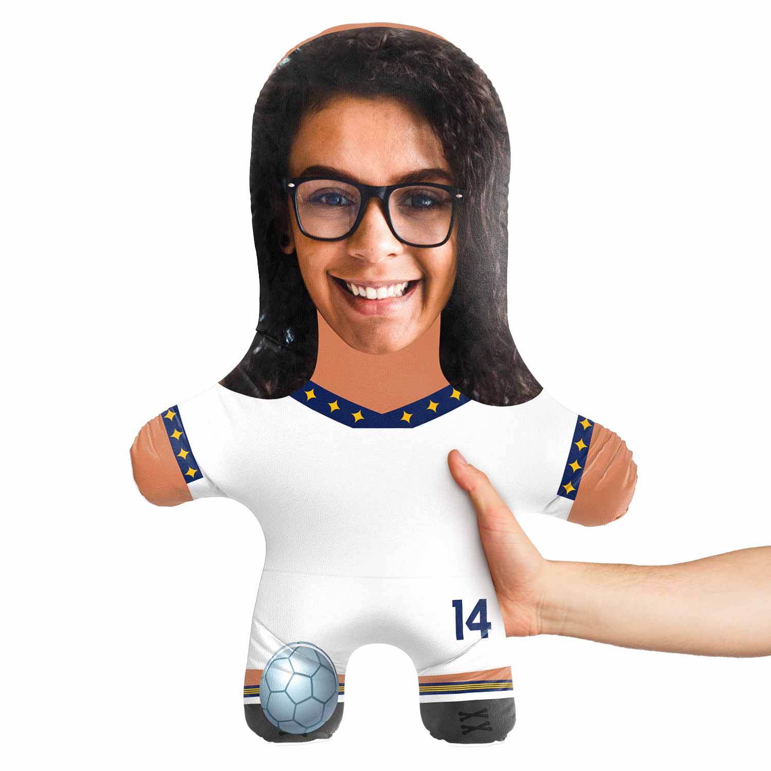 LA Football Face Pillow - Football Face Pillows – Snugzy