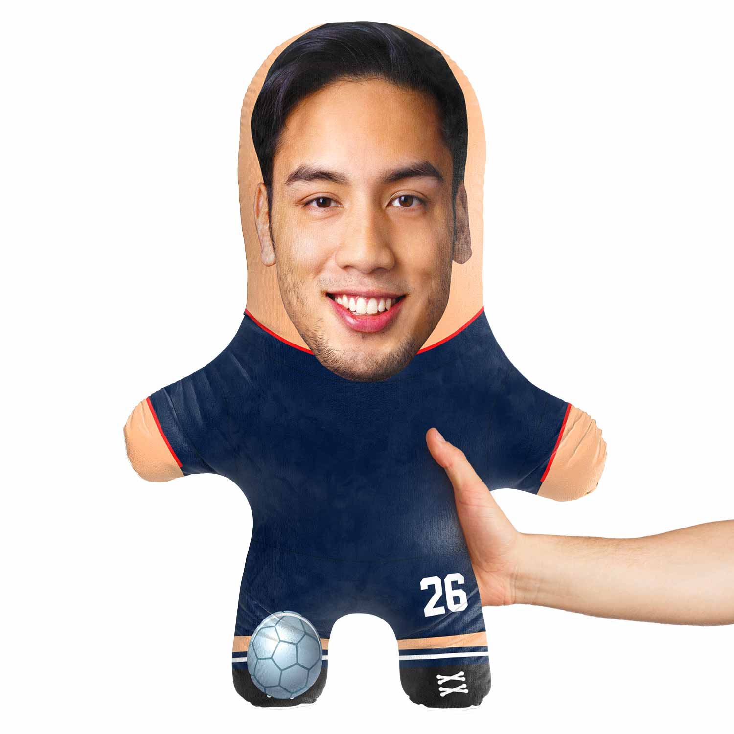 New England Football Face Pillow - Face Pillows – Snugzy