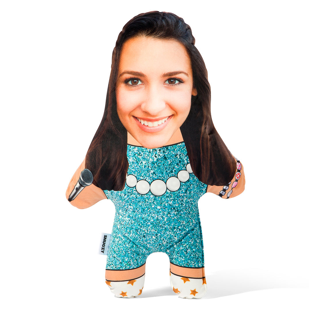 Female Singer Face Pillow | Personalised Face Pillow – Snugzy