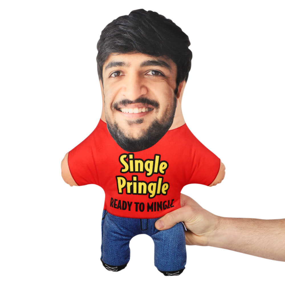 Single Pringle Face Pillow | Personalised Face Pillow – Snugzy