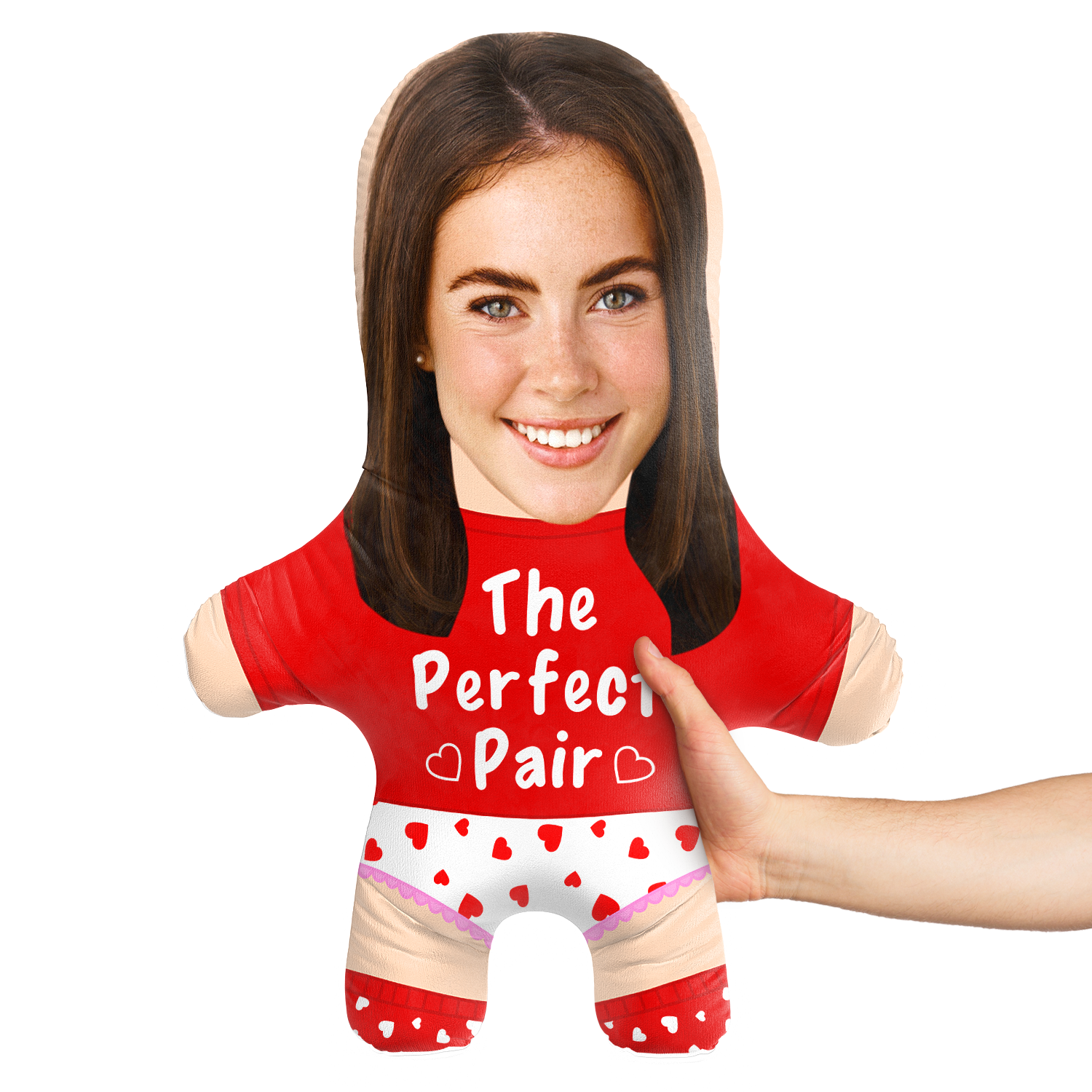 Perfect Pair Women Face Pillow | Face Pillow Personalised Snugzy