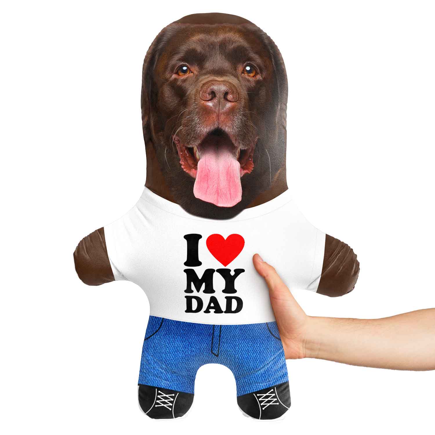 I Heart My Dad Mini Me | Personalised Mini Me Doll – Snugzy