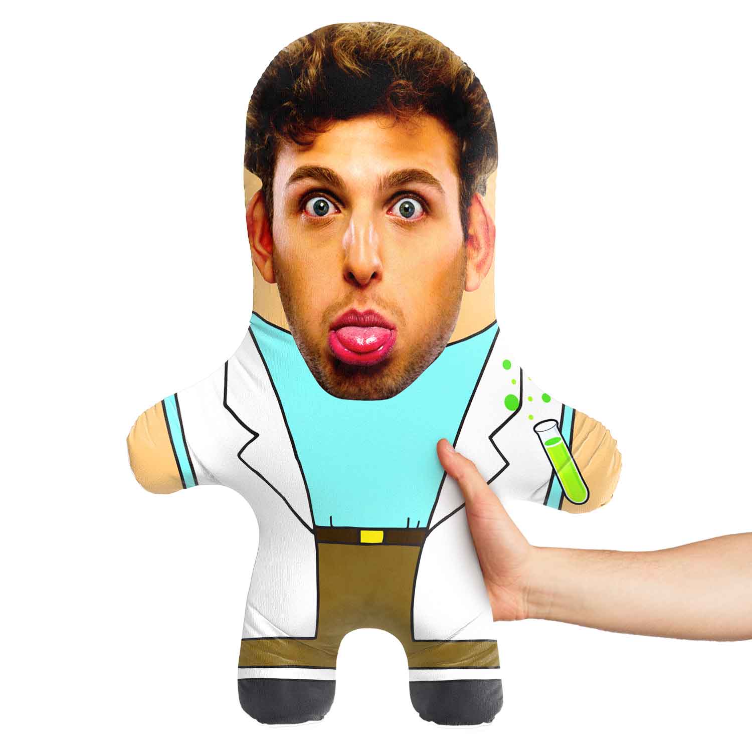 Rick Face Pillow | Personalised Rick Face Pillow – Snugzy