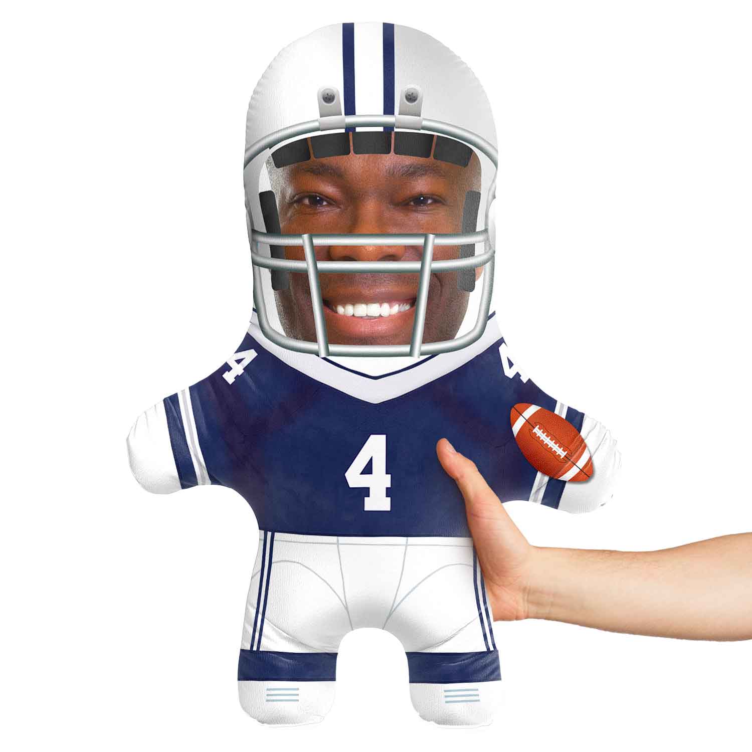 Football Face Pillow | American Football Face Pillow – Snugzy