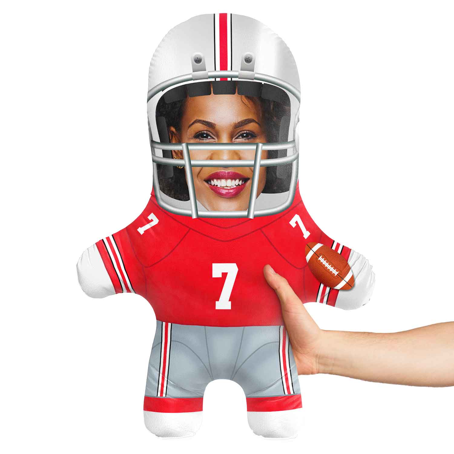 Ohio American Football Face Pillow - Face Pillows – Snugzy