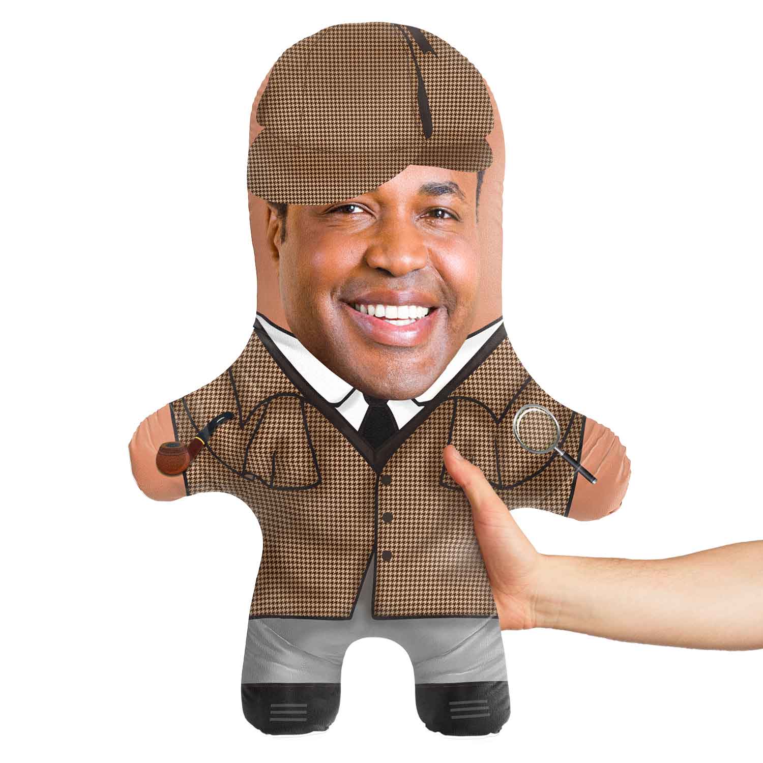 Sherlock Face Pillow | Personalised Sherlock Doll – Snugzy