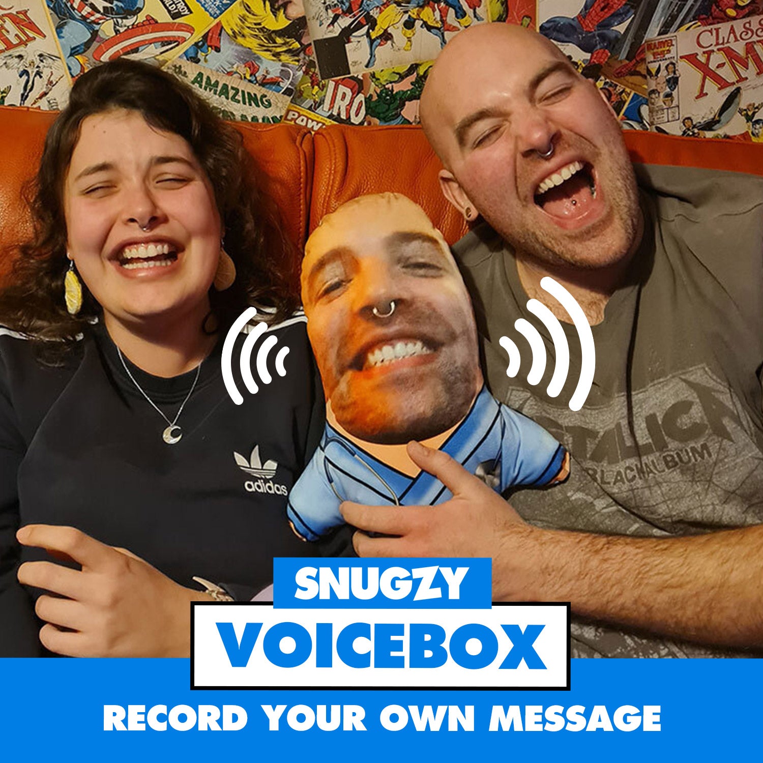 Snugzy Voice Box - Talking Snugzy Bear with Message