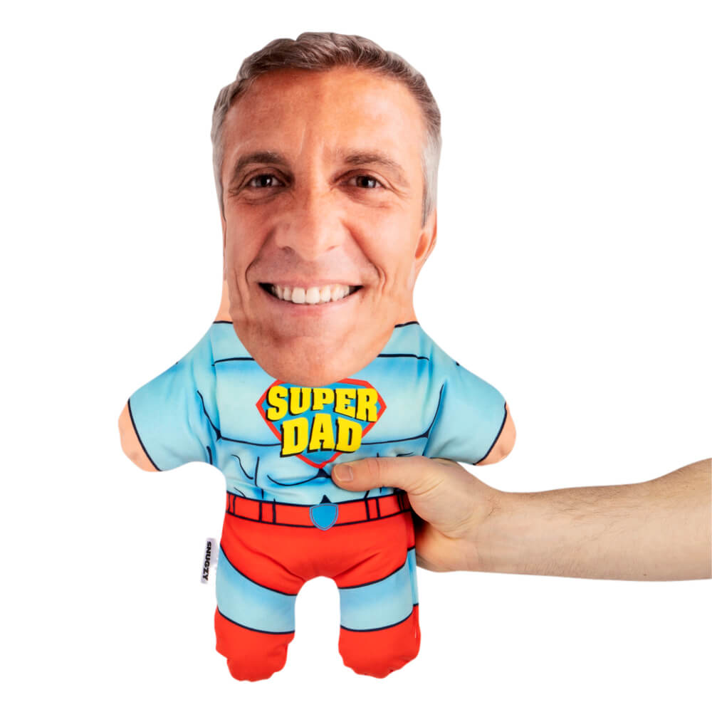 Super Dad Face Pillow | Personalised Face Pillow – Snugzy