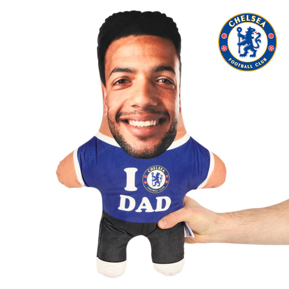 I Love Dad Chelsea Face Pillow | Personalised Chelsea Gift – Snugzy