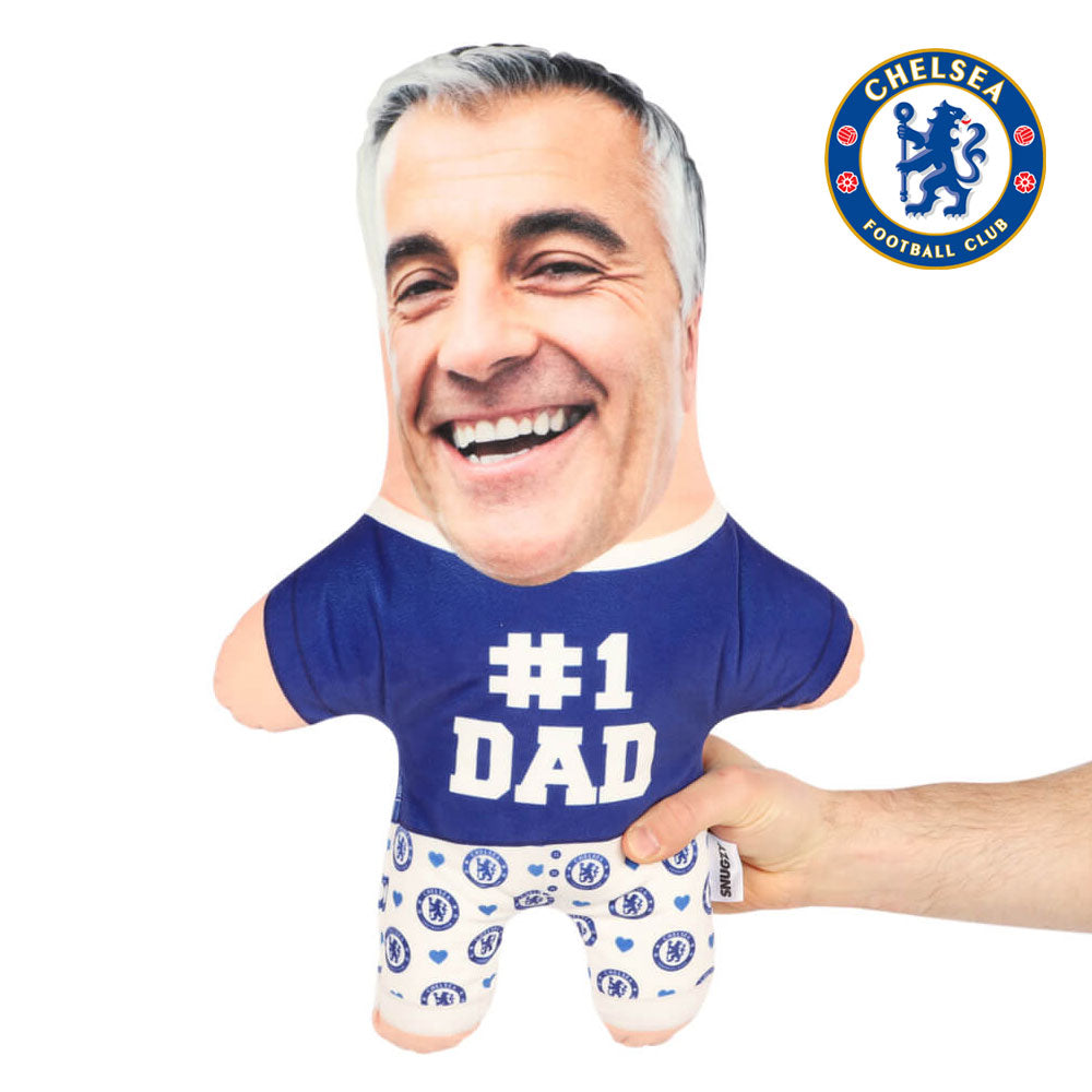 #1 Chelsea Dad Face Pillow | Personalised Chelsea Gift – Snugzy