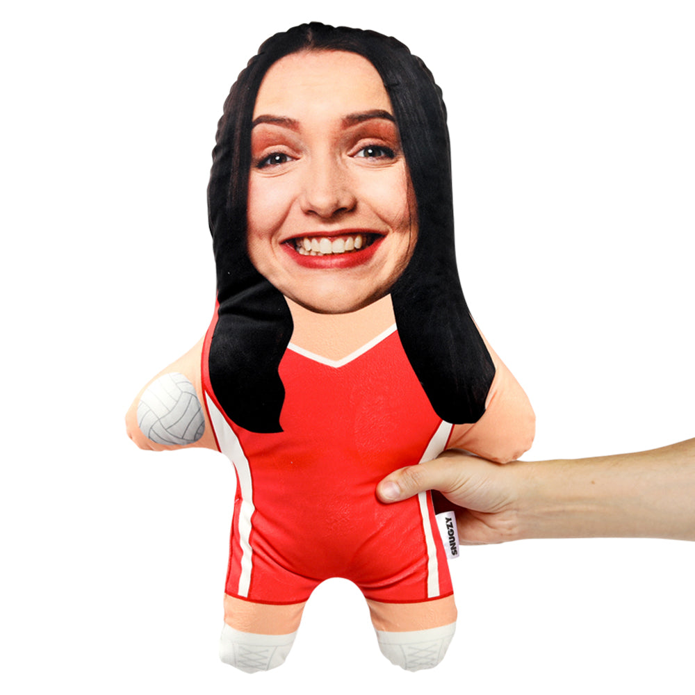 Netball Face Pillow | Personalised Face Pillow – Snugzy